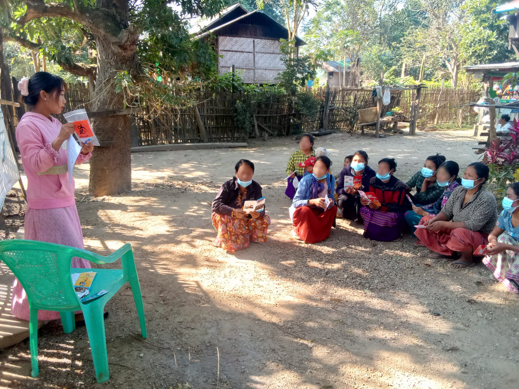 TB HE session at Mawlaik – AHRN-Myanmar